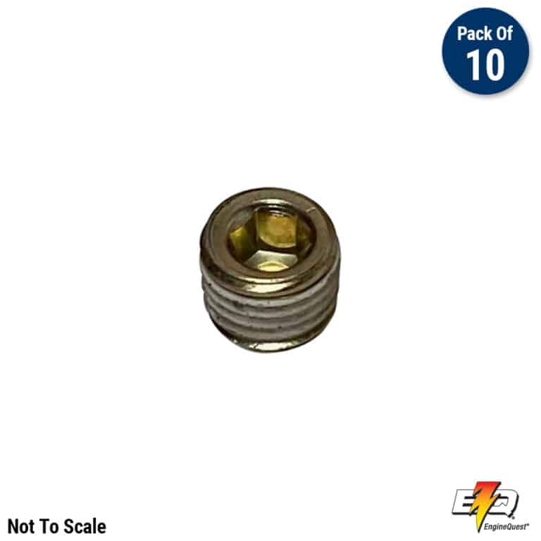 Metric Threaded Pipe Plug 12 mm, 10 Pack - EQ Cores & Recycling